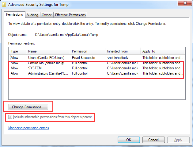 Fix issue: “Unable to execute file in the temporary directory. Setup ... Fix issue: “Unable to execute file in the temporary directory. Setup ...