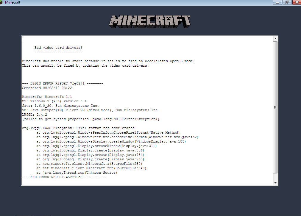 Bad Video Card Drivers Crash Minecraft on Windows [Solved] - Driver Easy
