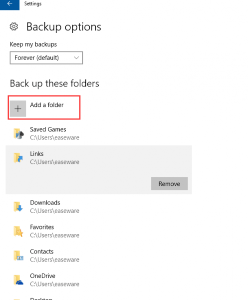 7 Steps to Backup Windows 10 Files to Another Drive - Driver Easy
