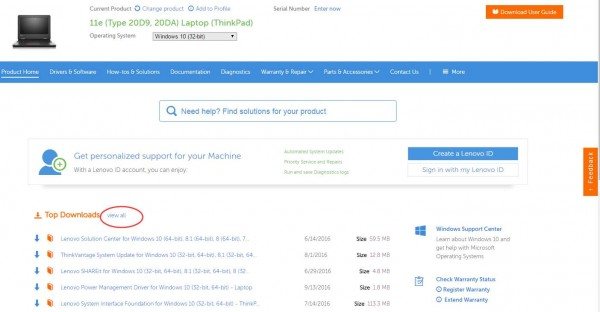 Update Lenovo Thinkpad Drivers for Windows 10 - Driver Easy