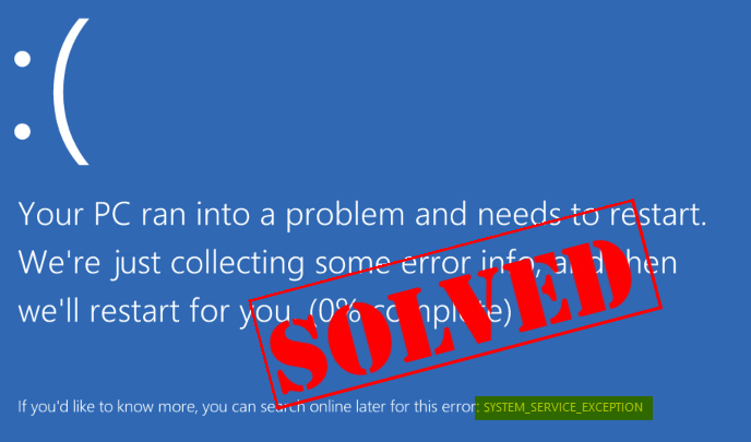System Service Exception on Windows 10 [Solved] - Driver Easy
