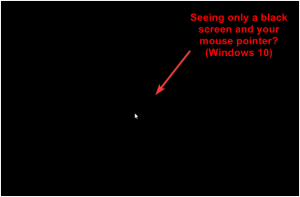 Windows 10 Black Screen with Cursor [SOLVED] - Driver Easy