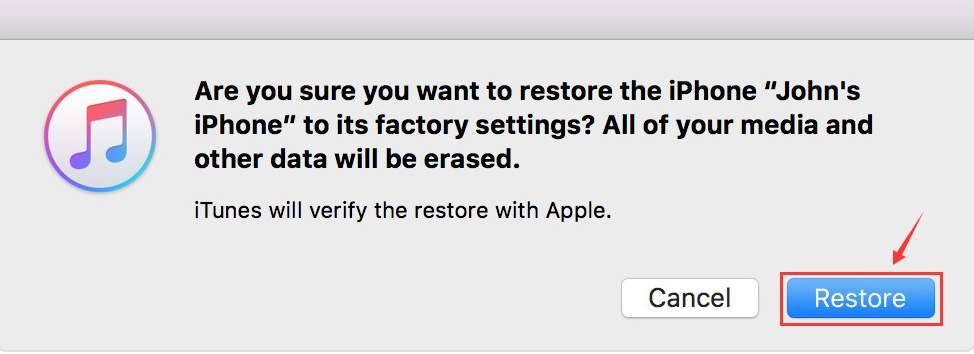 Restore or Reset iPhone to Factory Settings - Driver Easy