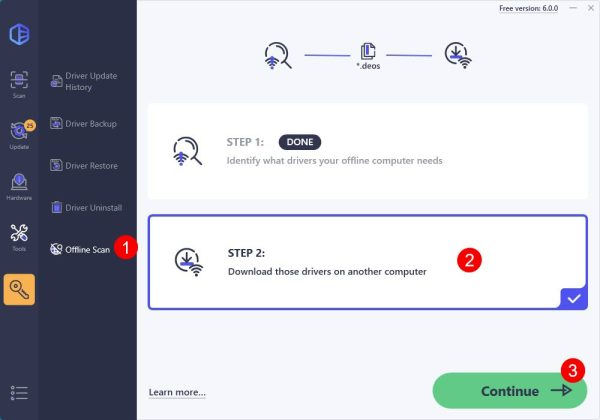 Offline Scan - Driver Easy