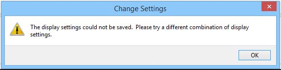 "The display settings could not be saved" [Solved] - Driver Easy