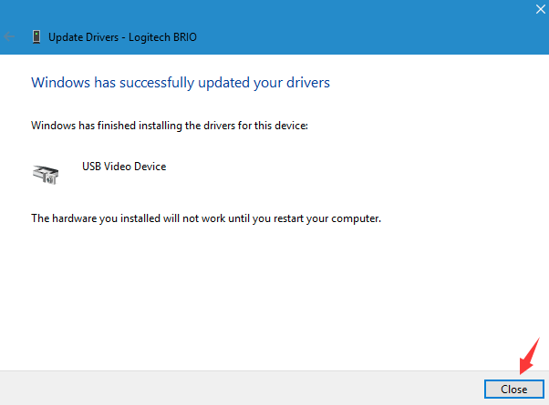 Logitech Brio Webcam Not Detected After Windows 10 Creators Update ...