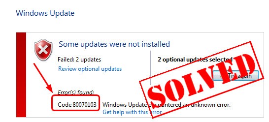 [Solved] Code 80070103 Windows Update Error - Driver Easy