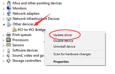 Fix PCI-to-PCI Bridge Driver Issue Easy and Quick! - Driver Easy
