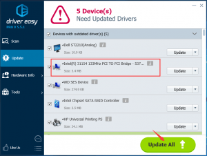 Fix PCI-to-PCI Bridge Driver Issue Easy and Quick! - Driver Easy