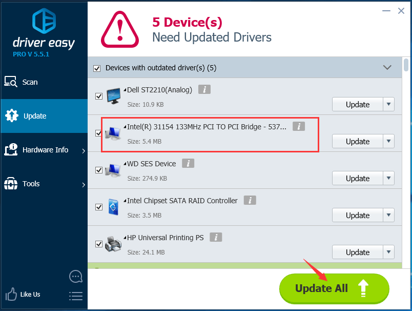 Fix PCI-to-PCI Bridge Driver Issue Easy and Quick! - Driver Easy