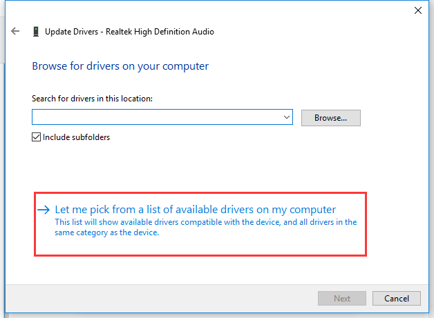 Audio Device on High Definition Audio Bus Driver Error [Fixed] - Driver ...