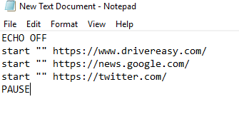 How to create a batch file? The Easy Way! - Driver Easy