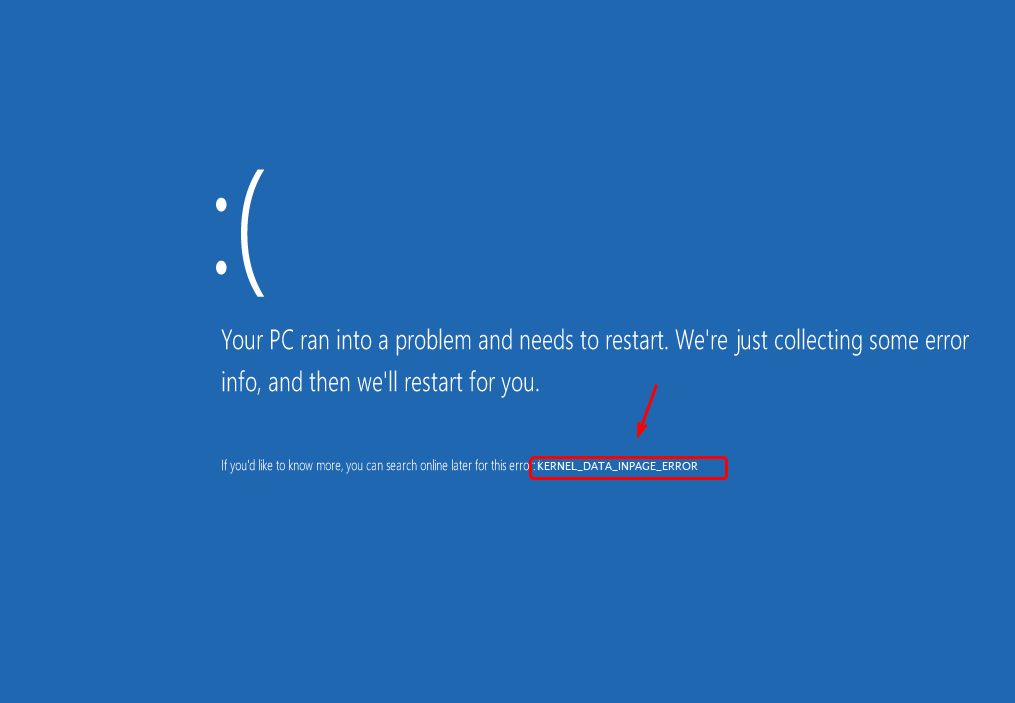 [Fixed!] KERNEL DATA INPAGE ERROR Blue Screen Windows 11 & 10 - Driver Easy