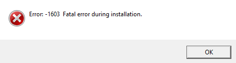 Error 1603: Fatal Error During Installation [FIXED] - Driver Easy
