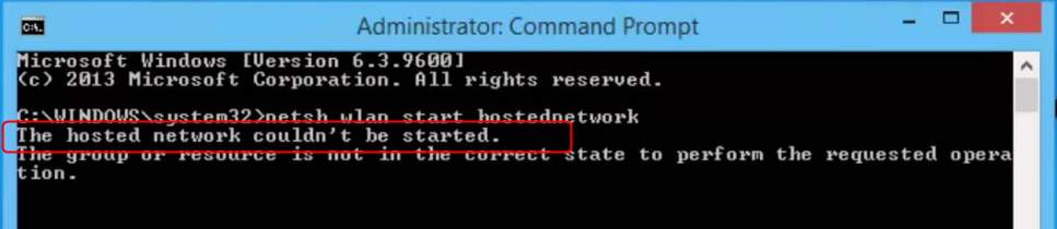 [SOLVED] "The hosted network couldn't be started" on Windows 10 ...