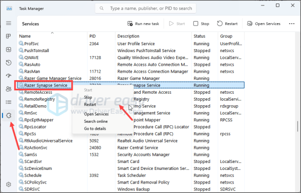 [Solved] Razer Synapse Not Opening - Driver Easy