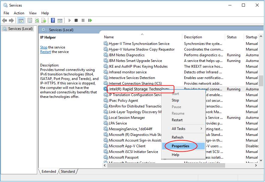 [Solved] Intel RST service is not running on Windows 10 - Driver Easy