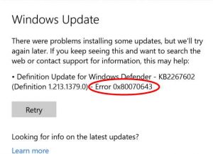 Fix "0x80070643" Windows Update or Installation Errors on Windows - Driver Easy