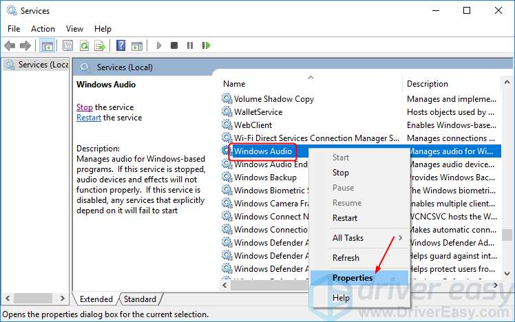 The Audio Service is not running Windows 11/10 [Solved] - Driver Easy