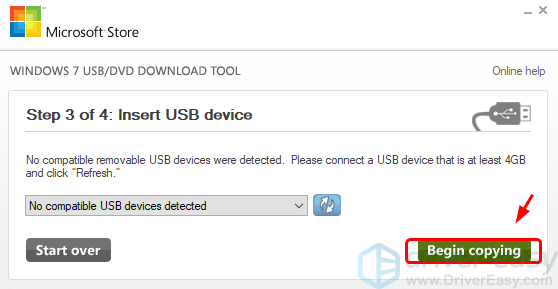 How to Create Bootable USB for Windows 7 Easily - Driver Easy