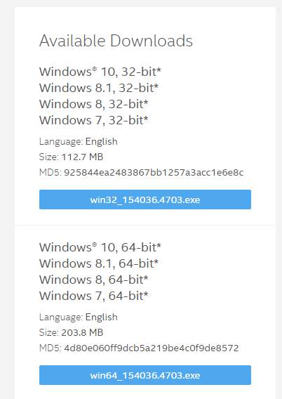 [SOLVED] Can't find the name of Intel ICD OpenGL driver - Driver Easy