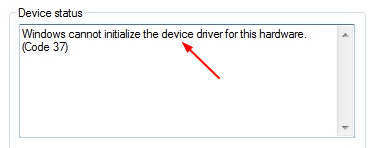 [Solved] Code 37: Windows cannot initialize the device driver for this hardware - Driver Easy