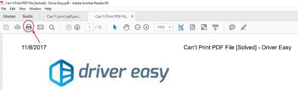 How to print secured PDF - Free, Easy & Fast - Driver Easy