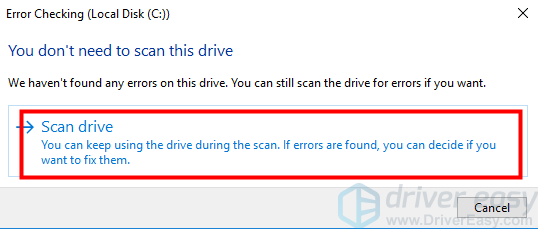 [Solved] Scanning and Repairing Drive Stuck Issue in Windows 10 ...