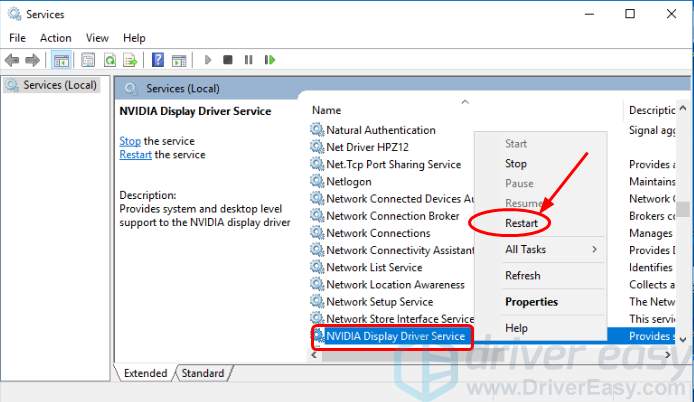 Solved: NVIDIA Control Panel Not Working on Windows 10 - Driver Easy