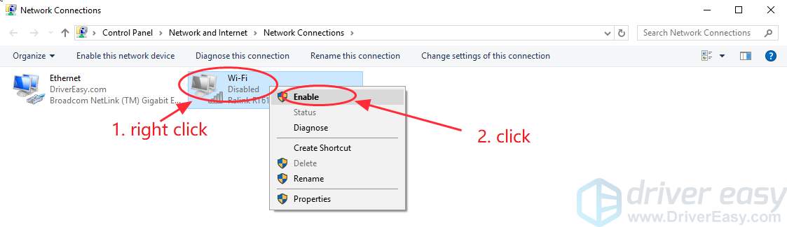 How to Fix WiFi not Working [Easy Guide] - Driver Easy