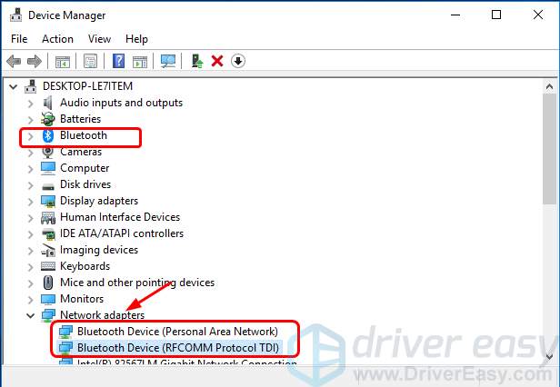 Fix Windows 10 Bluetooth Missing Issue. Quickly & Easily! - Driver Easy