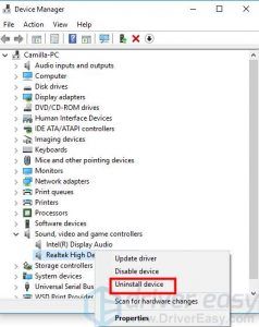 Fix Code 39 Sound Driver Issue [SOLVED] - Driver Easy