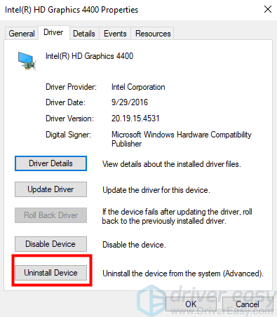 Fix Graphics Device Driver Error Code 14 Issue - Driver Easy