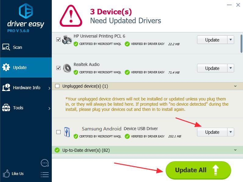 [Download] Samsung Android Driver for Windows - Driver Easy