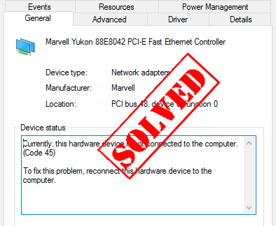 [SOLVED] Error Code 45 in Device Manager - Driver Easy