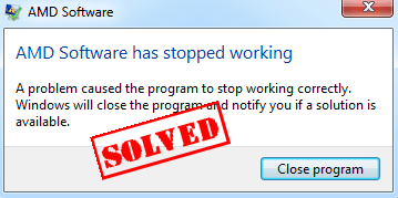 [Fixed] AMD software has stopped working - Driver Easy