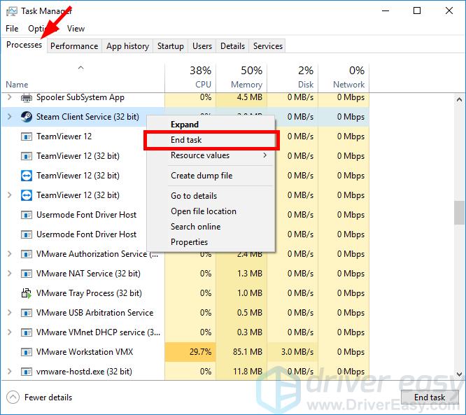 Fix Failed to Initialize STEAM PUBG Error - Driver Easy