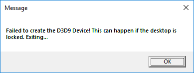 FIX: Failed to Create D3D9 Device - Driver Easy