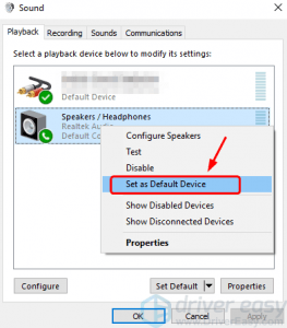 Best fixes for computer speakers not working - Driver Easy