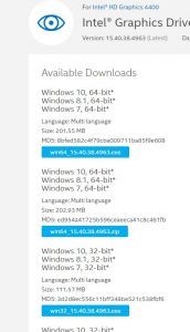 Download & Update Intel HD Graphics 4400 Driver - Driver Easy