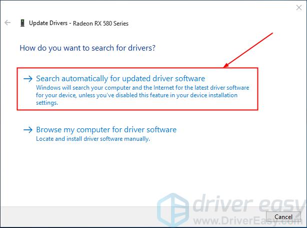 How to update AMD RX 580 drivers (2025) - Driver Easy