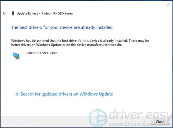 How to update AMD RX 580 drivers (2025) - Driver Easy