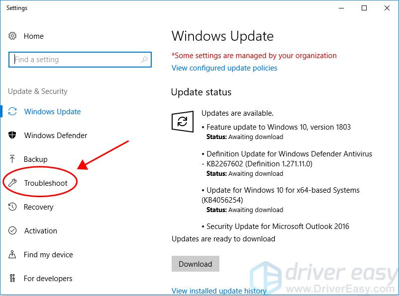 Easy to Fix Windows Update Error 0x80070652 - Driver Easy