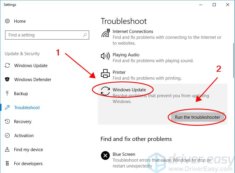 Easy to Fix Windows Update Error 0x80070652 - Driver Easy