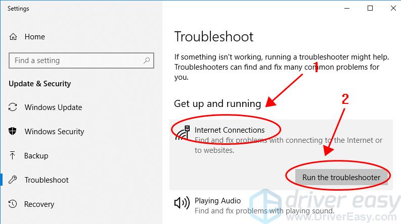 [Solved] There is no Internet connection on computer - Driver Easy