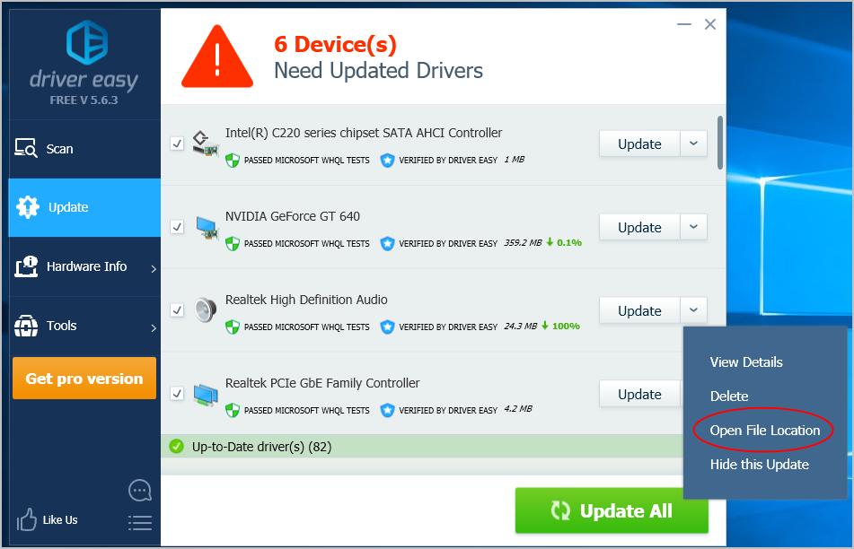 Update Drivers in Windows 10. Easily & Quickly - Driver Easy