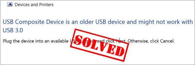 USB Composite Device is an older USB device [SOLVED] - Driver Easy