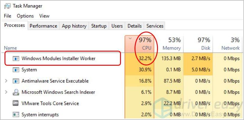 [Solved] Windows Modules Installer Worker Windows 10 High CPU - Driver Easy