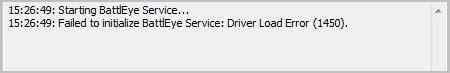 [Fixed] Failed to Initialize BattlEye Service: Driver Load Error (1450) - Driver Easy