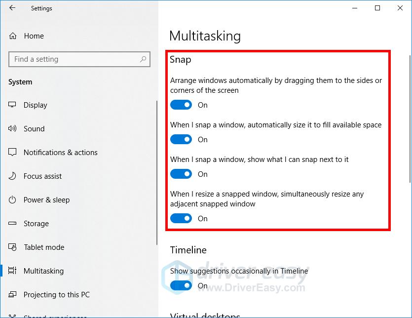 How to Split Screen in Windows 10 - Driver Easy